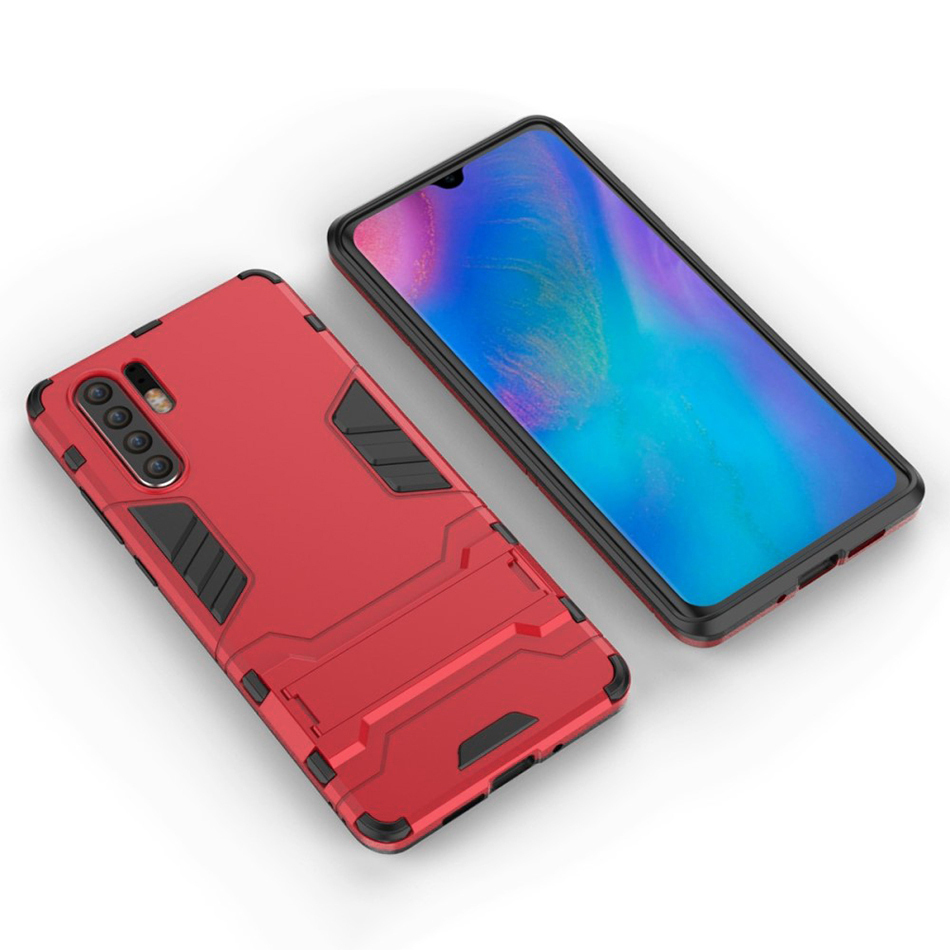 Slim Armour Shockproof Case for Huawei P30 Pro (Red)
